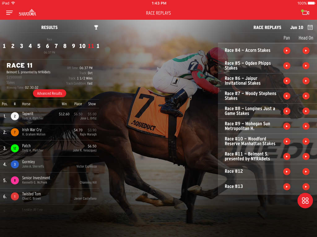 NYRA NOW App Review | Getting Out Of The Gate Official Site